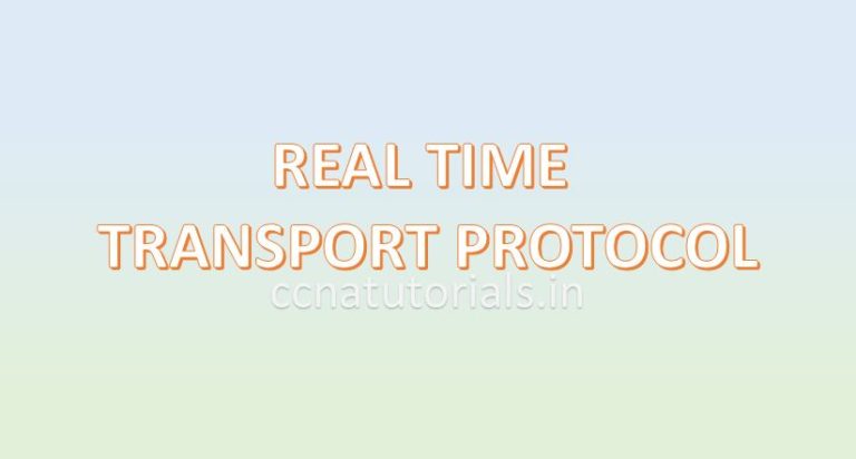 Rtp Real Time Transport Protocol Tutorial For Ccna Ccna Tutorials