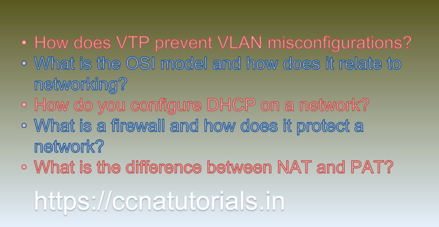 Ccna Sample Questions Set 53 Ccna Tutorials